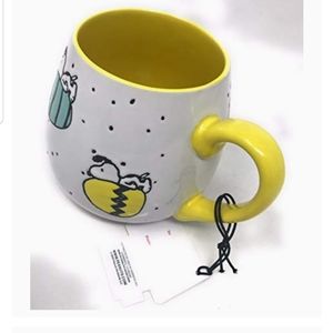 Peanuts | Dining | Peanuts Snoopy Yellow And White Ceramic Easter Egg ...